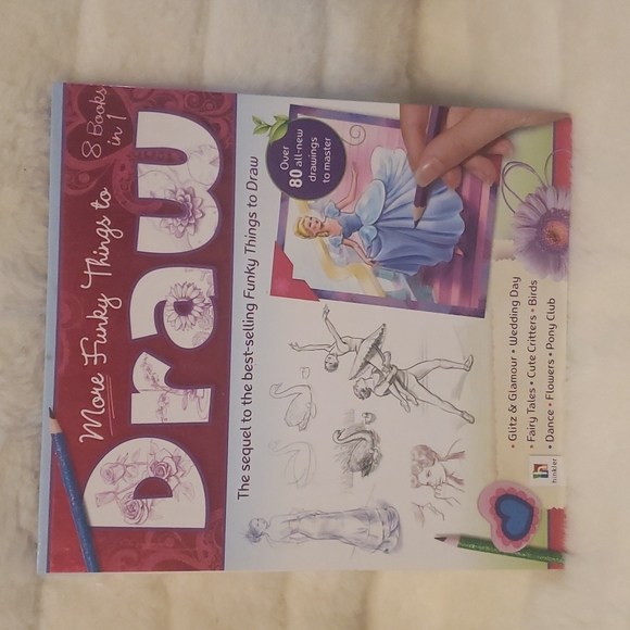 Hinkler | Art | More Funky Things To Draw Book | Poshmark